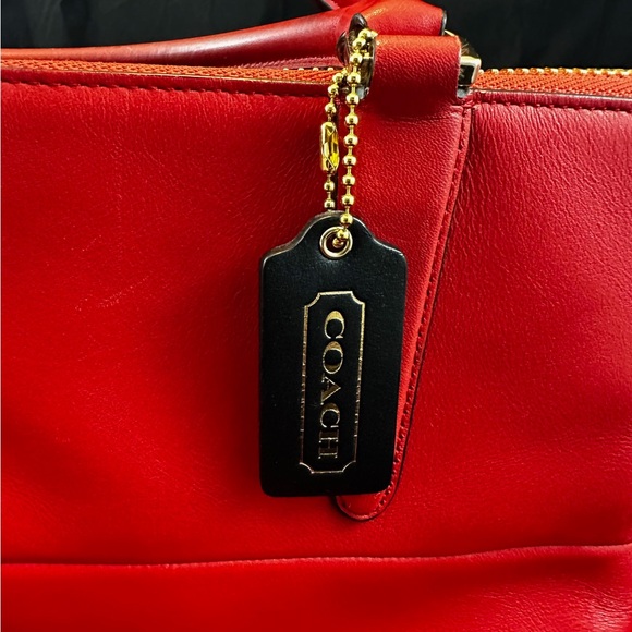 Coach | Bags | Coach Borough Handbag 3348 Color Vermillion | Poshmark